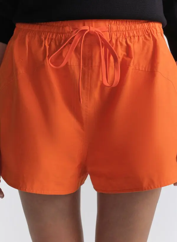 A.L.C. Camden Drawstring Short - Persimmon