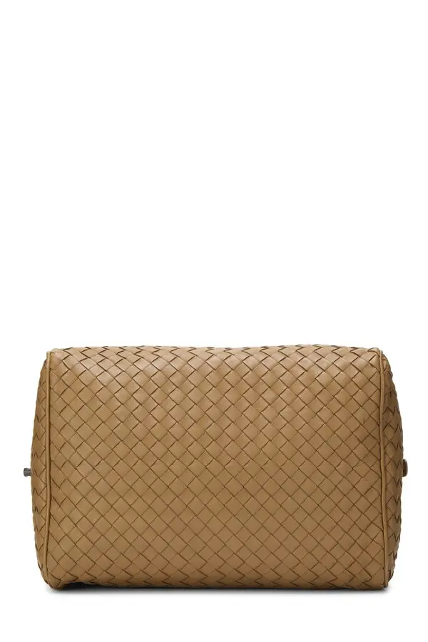 Bottega Veneta Intrecciato Leather Boston Bag