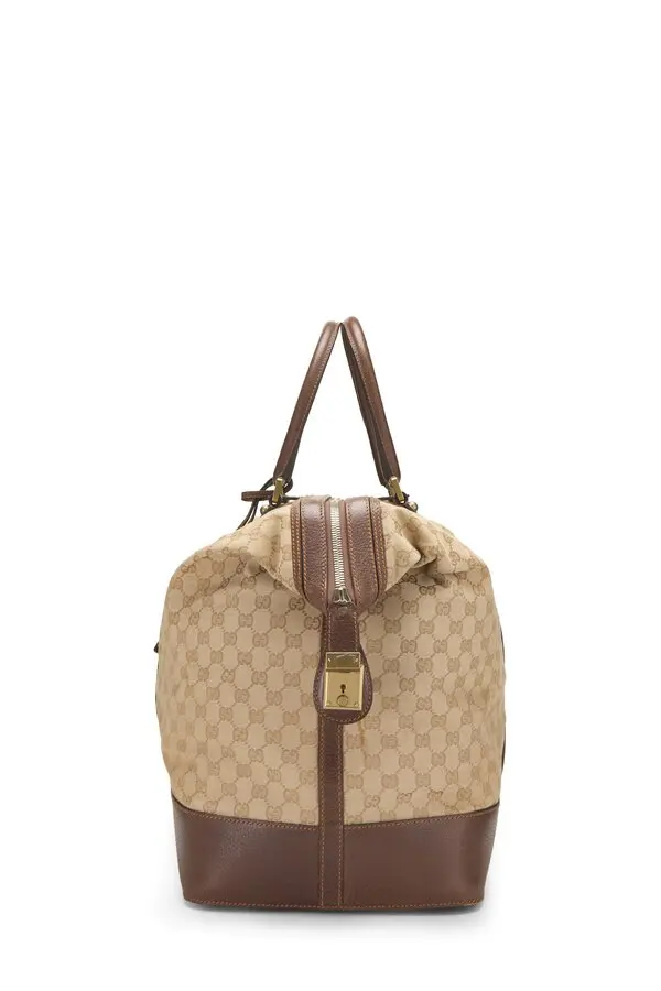 Gucci Original Gg Vintage Web Boston
