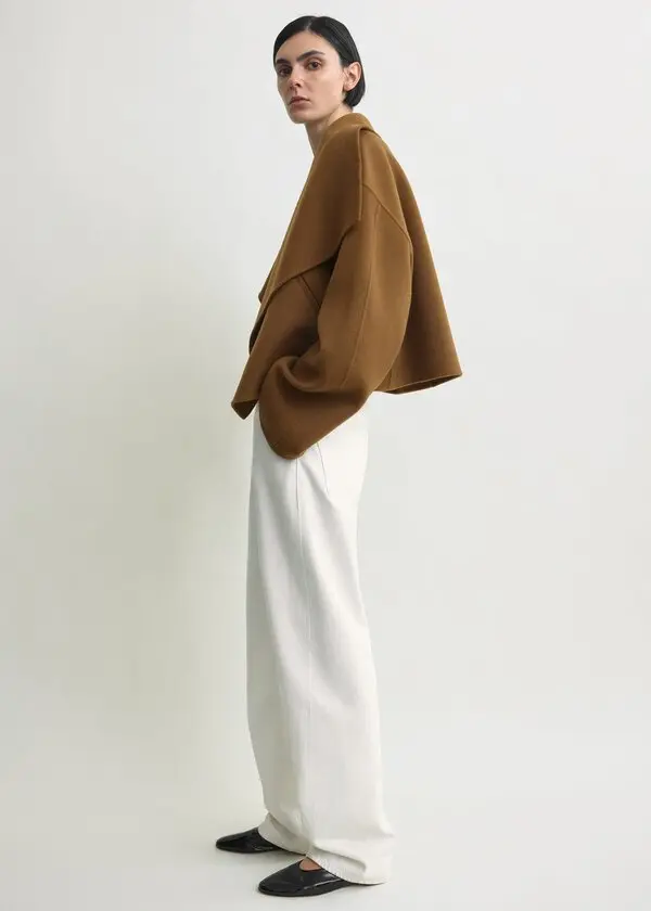 TOTEME Signature Double Jacket - Brown