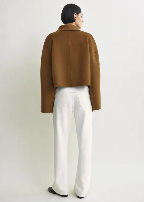 TOTEME Signature Double Jacket - Brown