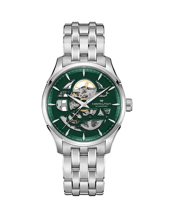 Hamilton Jazzmaster 40mm Watch - Green/silver