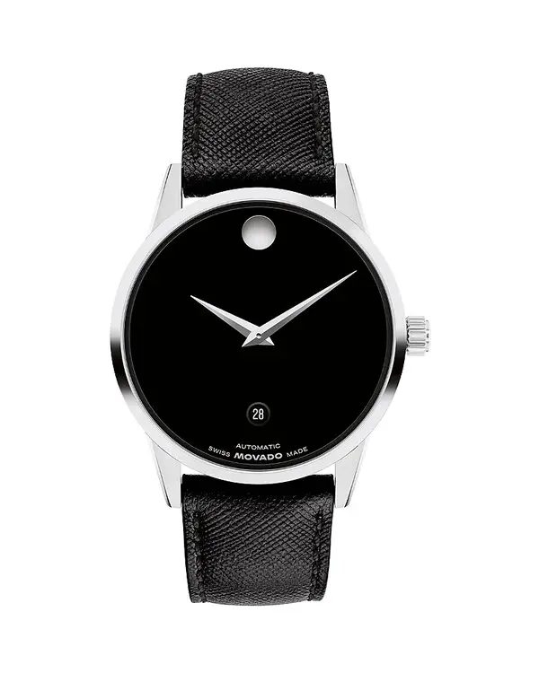 Movado Museum Classic Automatic 40mm Watch - Black