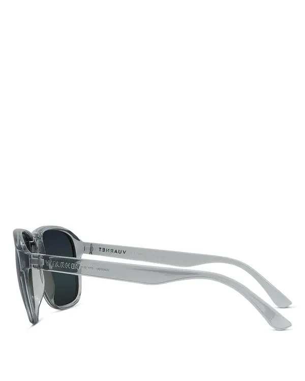 Vuarnet Legend Pilot Sunglasses 60mm - Grey / Crystal Blue