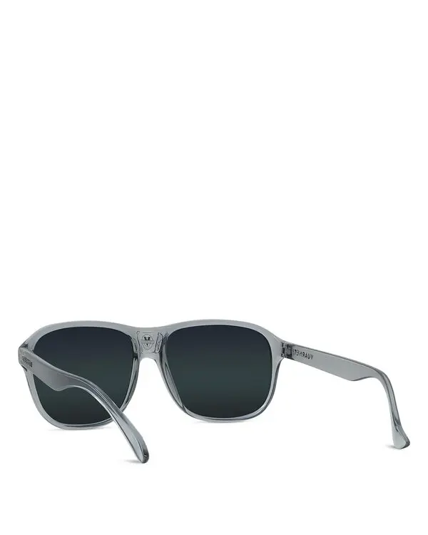 Vuarnet Legend Pilot Sunglasses 60mm - Grey / Crystal Blue