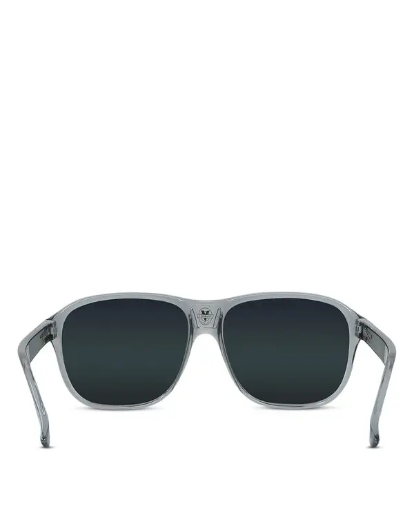 Vuarnet Legend Pilot Sunglasses 60mm - Grey / Crystal Blue