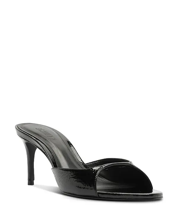 Schutz Arlette Mules - Black