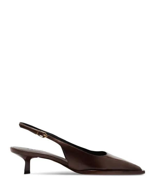 Schutz Daria Slingback Pumps - Root Brown