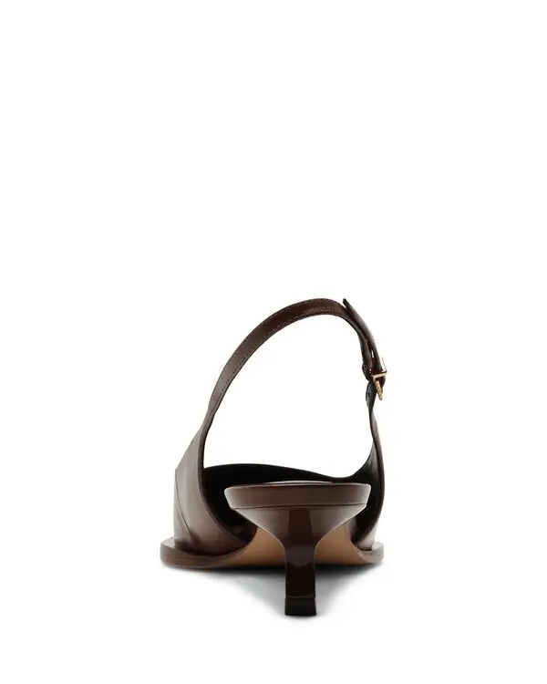 Schutz Daria Slingback Pumps - Root Brown