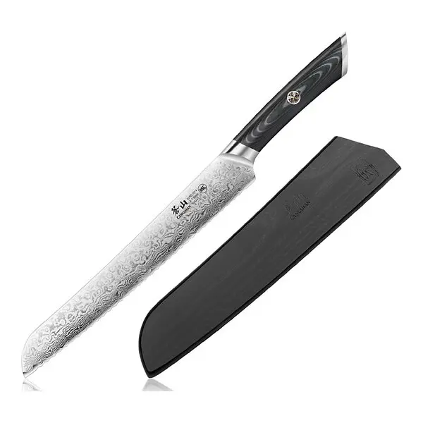 CANGSHAN Kuro 9 Bread Knife - Grey