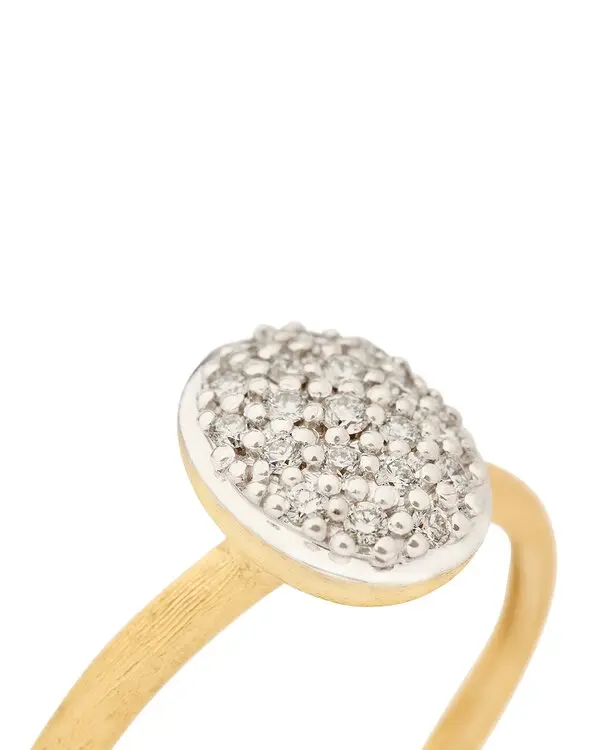 Marco Bicego 18k Yellow Gold Siviglia Diamond Cluster Ring