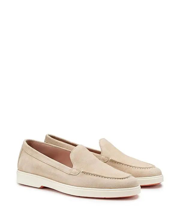 Santoni Suede Loafer