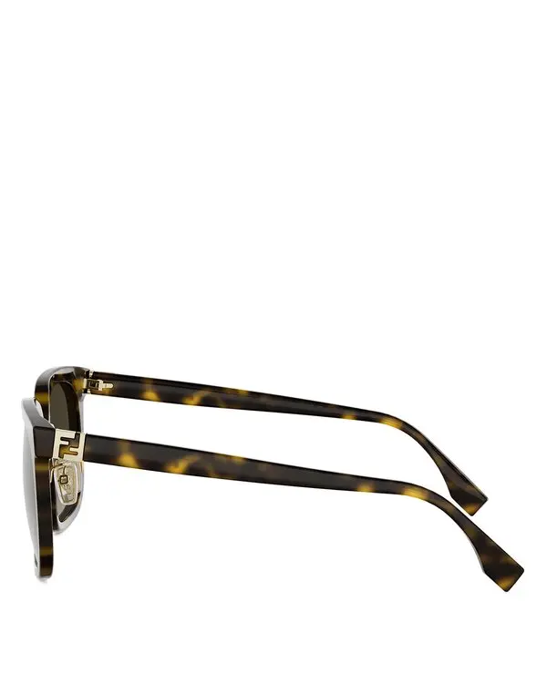 Fendi Forever Cat Eye Sunglasses 56mm
