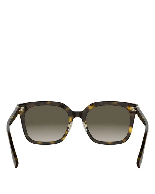 Fendi Forever Cat Eye Sunglasses 56mm