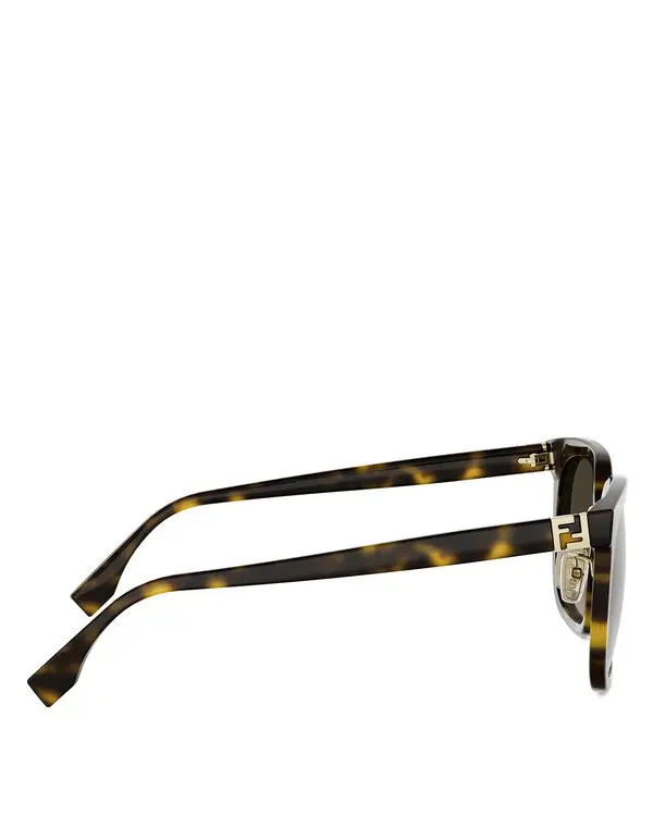 Fendi Forever Cat Eye Sunglasses 56mm