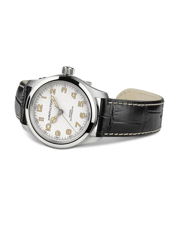Hamilton Khaki Field 38mm Watch - White/black