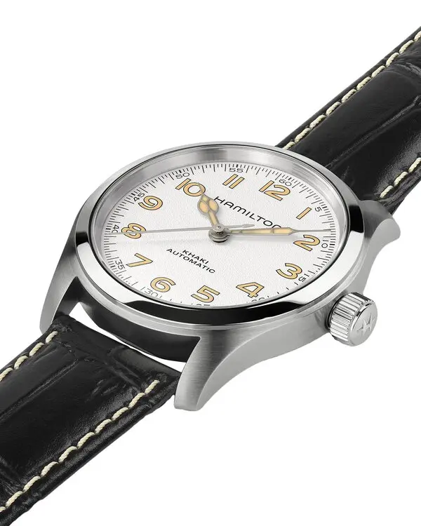 Hamilton Khaki Field 38mm Watch - White/black