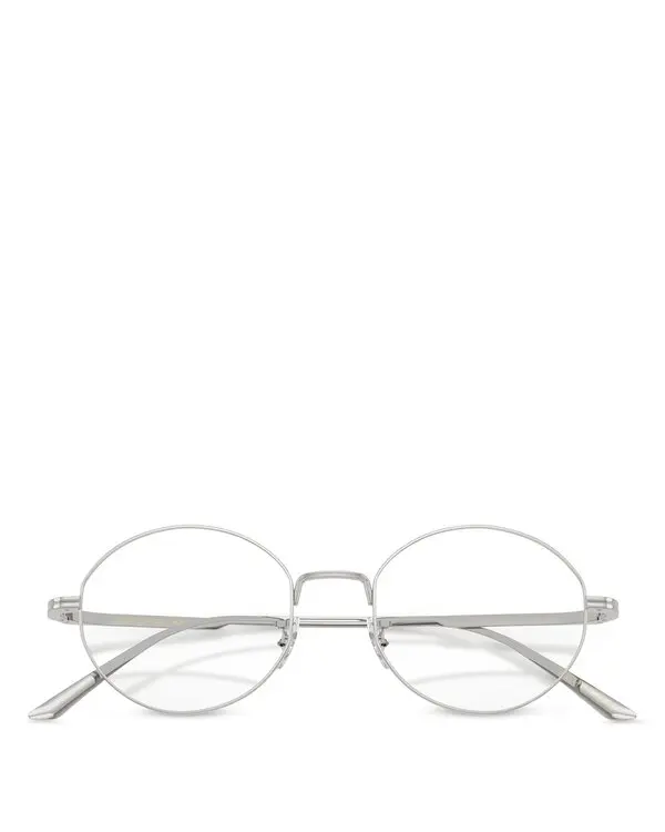 Oliver Spencer 50mm Oval Blue Light Eyeglasses