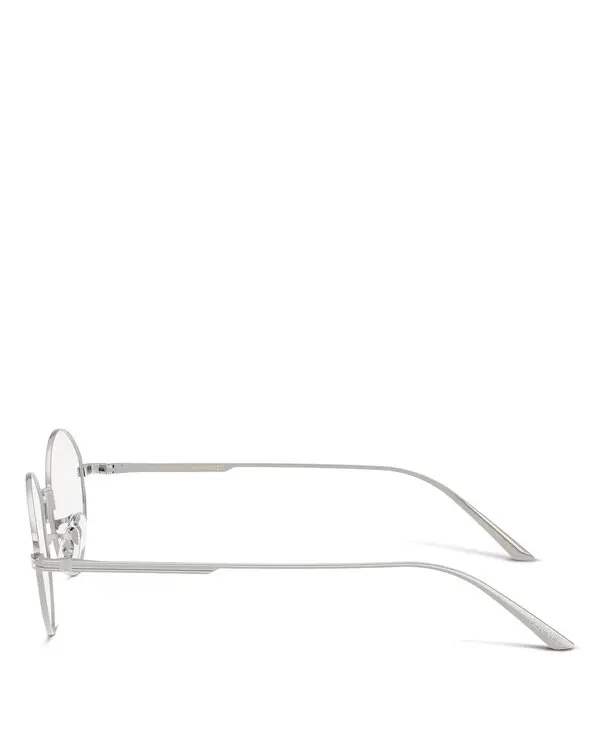 Oliver Spencer 50mm Oval Blue Light Eyeglasses