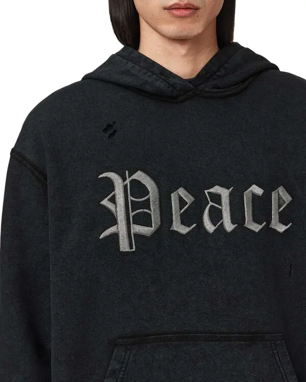ALLSAINTS Utopia Peace Graphic Hoodie