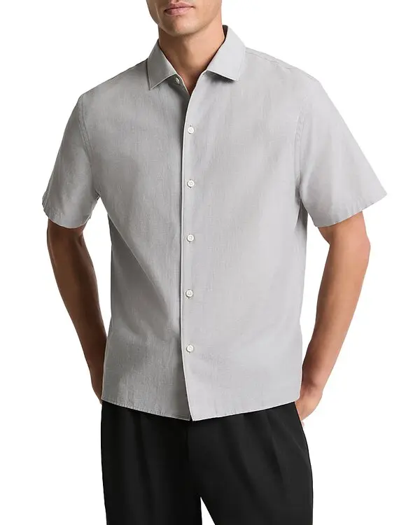Vince Lightweight Short Sleeve Shirt - Jet