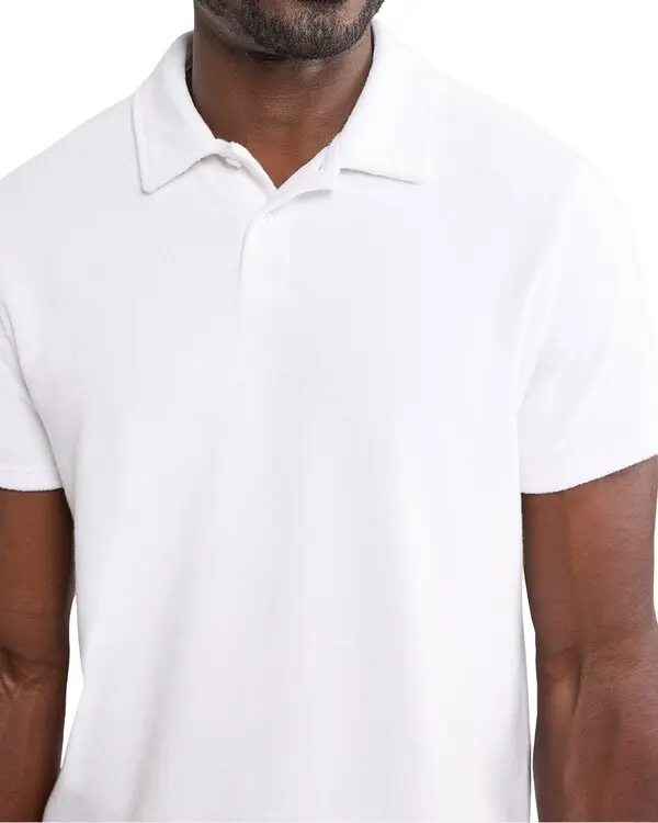 FAIR HARBOR Ravello Terry Polo - White