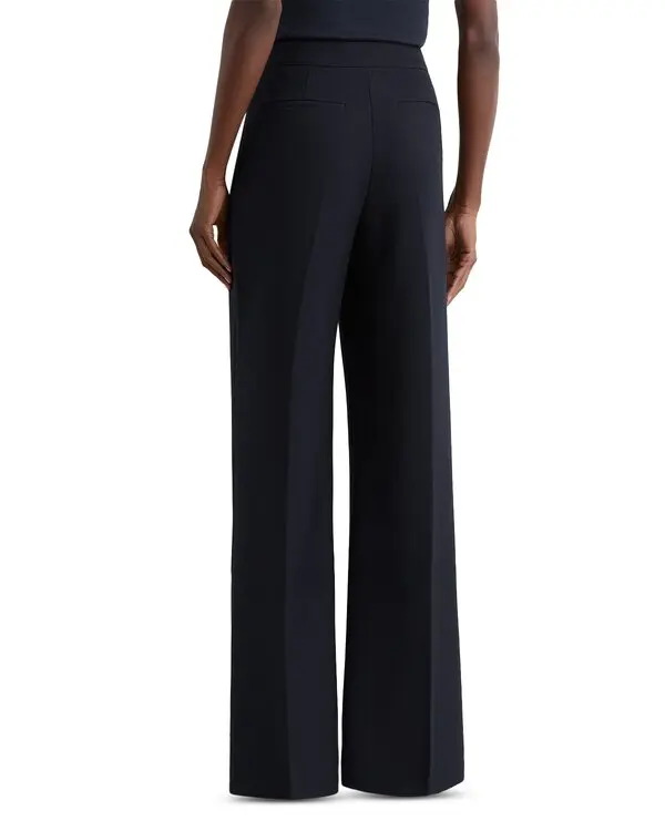 REISS Carley Wide Leg Trousers