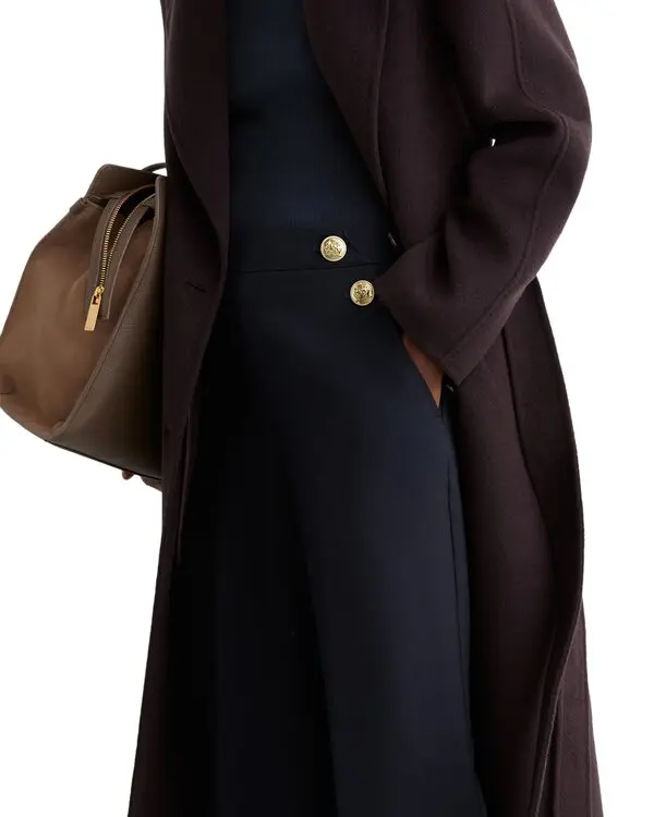 REISS Carley Wide Leg Trousers