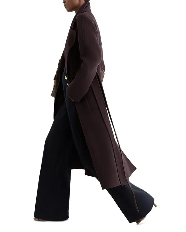REISS Carley Wide Leg Trousers