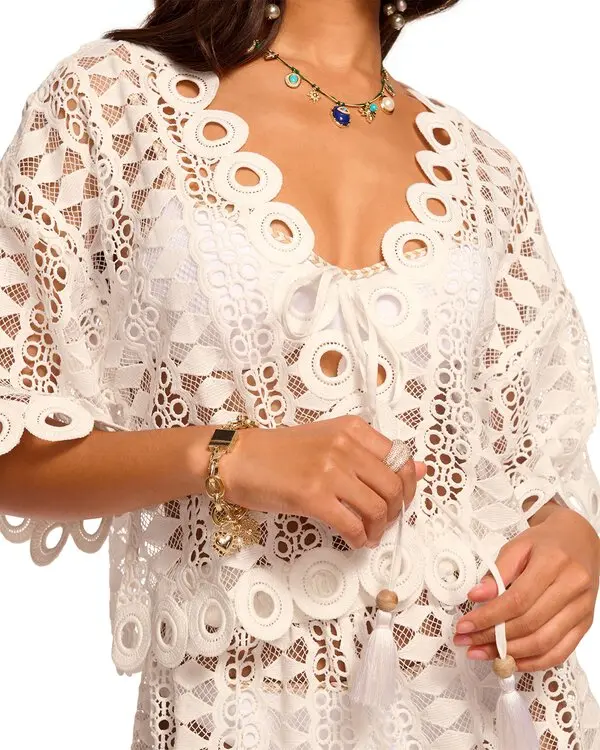 Ramy Brook Dottie Swim Cover-up Top