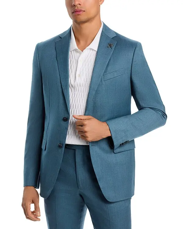 John Varvatos Solid Suit Jacket - Green
