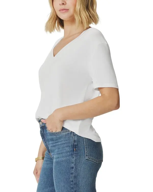 Splendid Kacey V-neck Tee - White