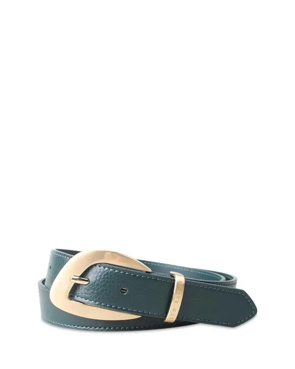 Ted Baker London Curvella Pebble Leather Belt