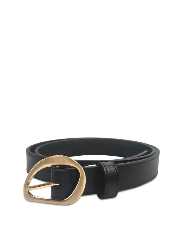 Ted Baker London Asymiira Smooth Leather Belt
