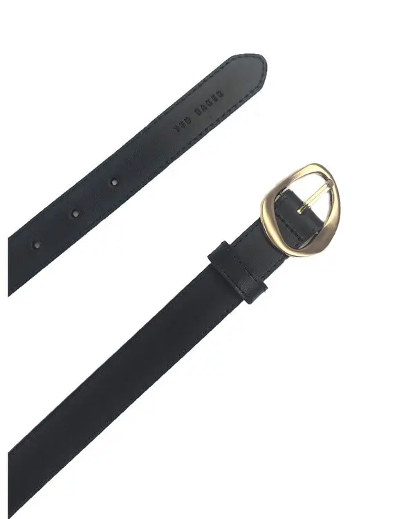 Ted Baker London Asymiira Smooth Leather Belt