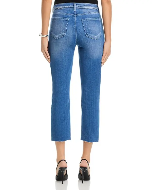 L'Agence Sada Mid-rise Cropped Jeans - Castro