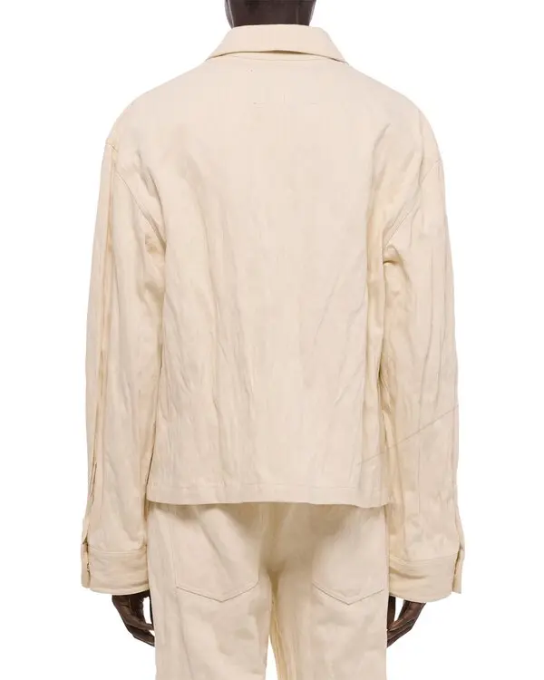 Helmut Lang Textured Cotton Blend Jacket