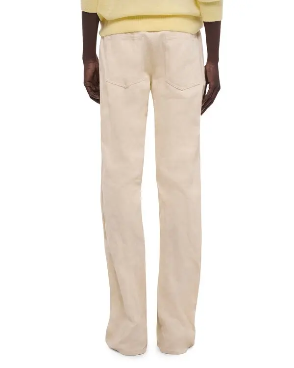 Helmut Lang Relaxed Fit Crushed Pants