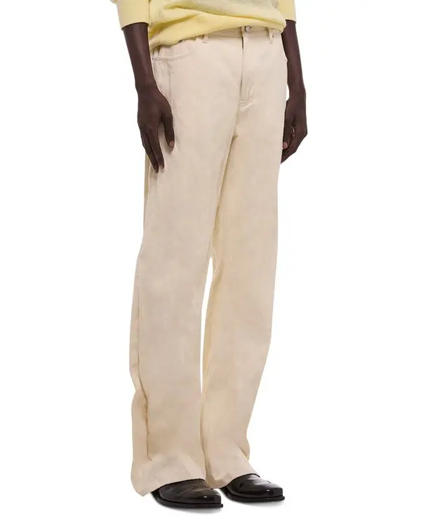 Helmut Lang Relaxed Fit Crushed Pants