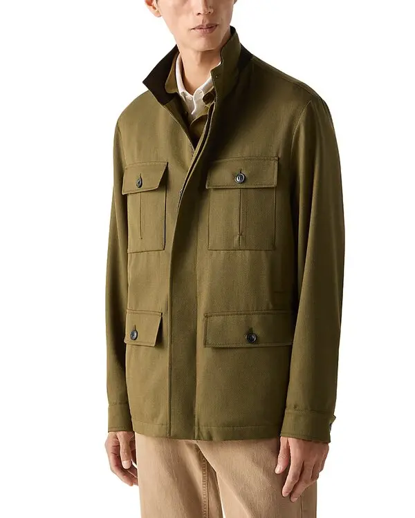 Zegna Wool Field Jacket