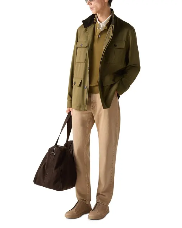 Zegna Wool Field Jacket