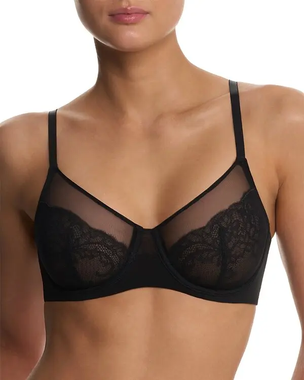 Natori Radiance Convertible Unlined Underwire Bra - Black