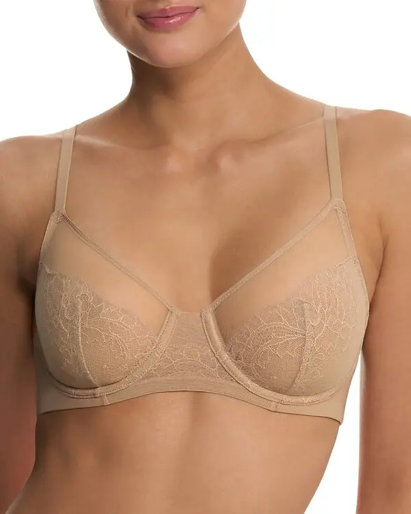 Natori Radiance Convertible Unlined Underwire Bra - Cafe