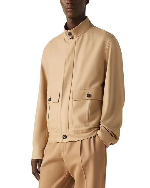Zegna Oasi Cashmere Elements Blouson Jacket