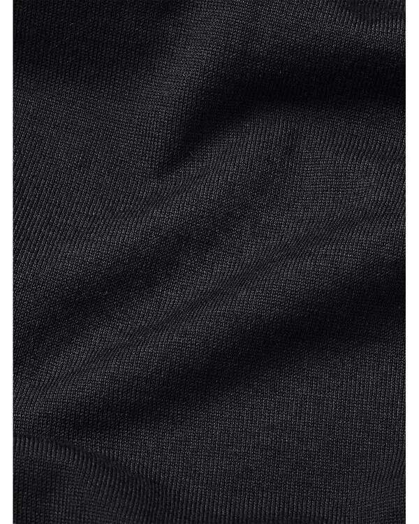 Zegna 15milmil15 Wool Polo Shirt - Black