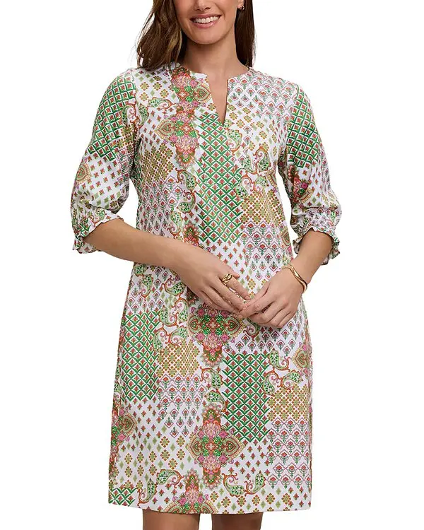 Foxcroft Alicia Patchwork Dress