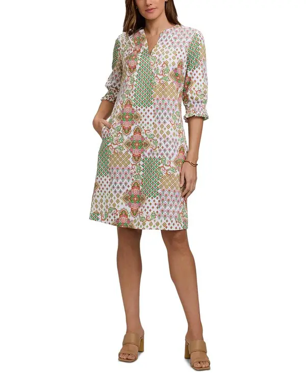 Foxcroft Alicia Patchwork Dress