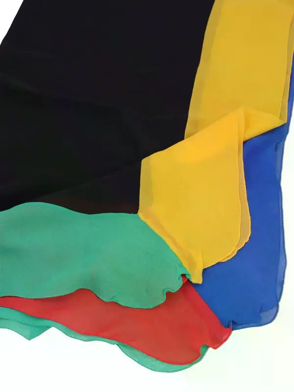 Vintage Colour-block Scarf