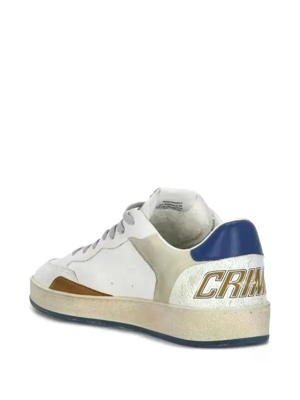 CRIME LONDON Chelsea Lettering Sneakers