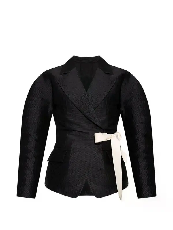 LANVIN Bow-tie Blazer - Black